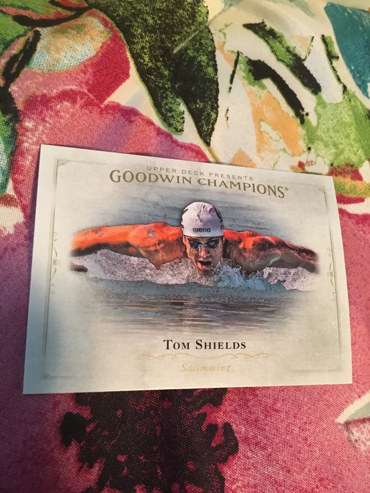 2016 Goodwin Champions TOM SHIELDS US Mens Olympic Swimmer trading ...