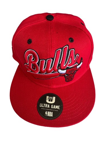 NWT Chicago Bulls NBA Basketball Ultra Game Youth Adjustable Snapback ...