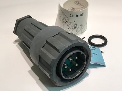 ICORE INTERNATIONAL SPD.T.28.D5.PFOM MILITARY 5 POLE CONNECTOR ae1v3 | eBay