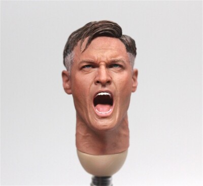 1:6 WWII Angry SOldier Sniper Head Sculpt Fit For 12" Man Action Figure ...