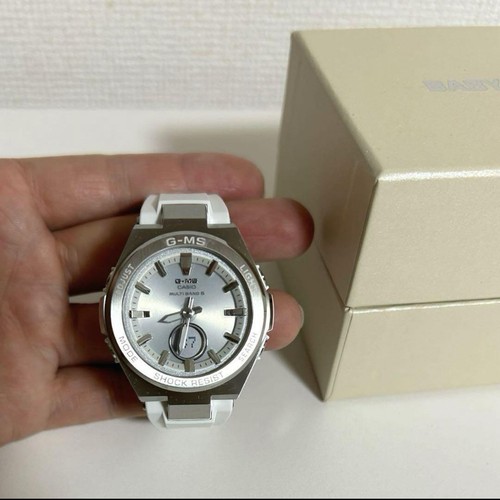 Casio Baby-G G-MS Solar Watch MSG-W200-7AJF Women's White Stylish Timepiece | eBay