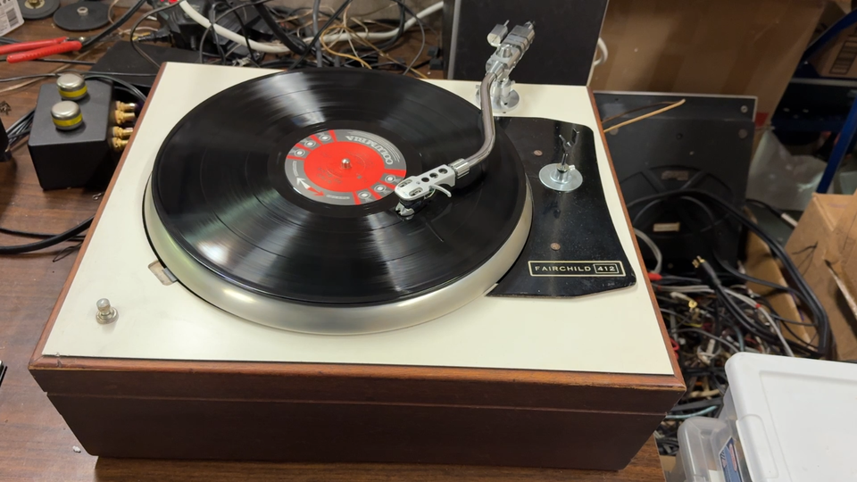 Fairchild 412 Turntable | eBay