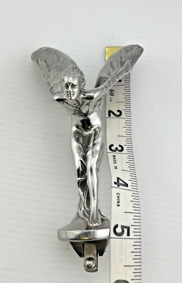 Vtg Rolls Royce Hood Ornament Spirit Of Ecstasy Phantom II Emblem ...