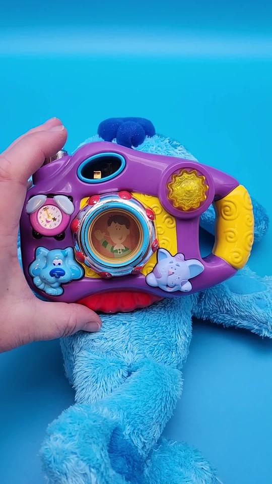 Vintage BLUE'S CLUES 2001 Mattel Talking Singing CAMERA Steve ...