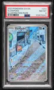 Slowpoke 2023 Scarlet & Violet #204/198 Illustration Rare Price Guide ...