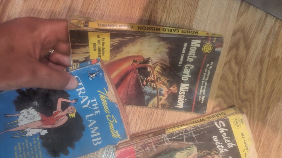 32 Vintage Crime Pulp Mystery Paperback Books 40s 50s 60s Doubles LOT ...