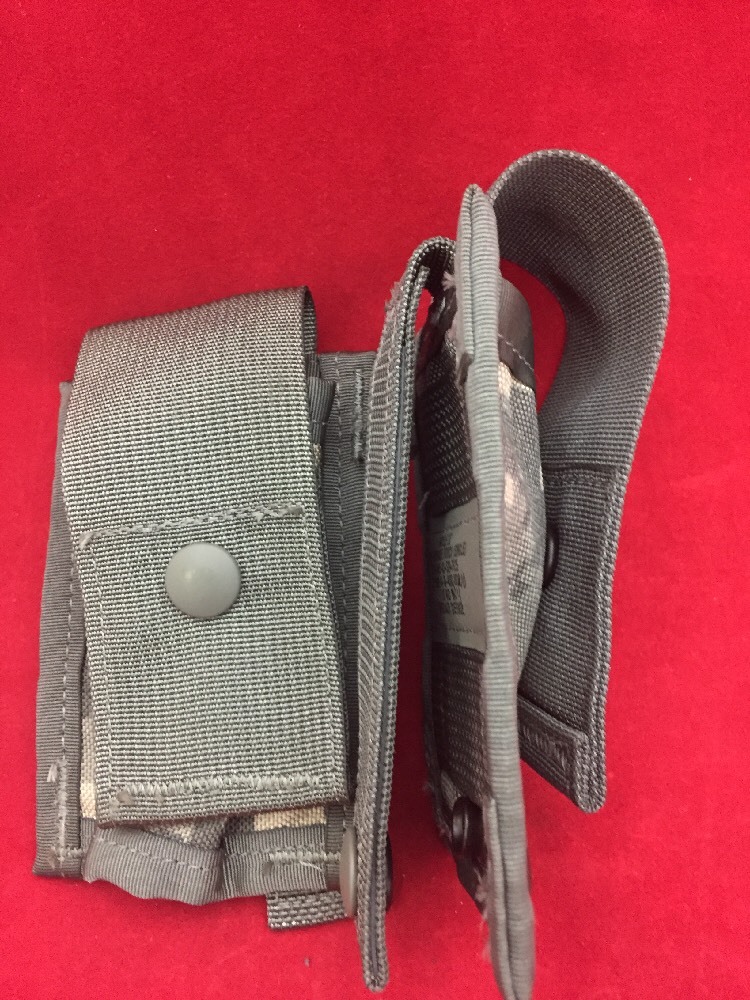 2 GENUINE USGI Molle II 40mm Single Grenade High Explosive Pouch ...