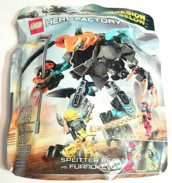 LEGO HERO Factory: Splitter Beast Vs. Furno & Evo (44021) for sale ...