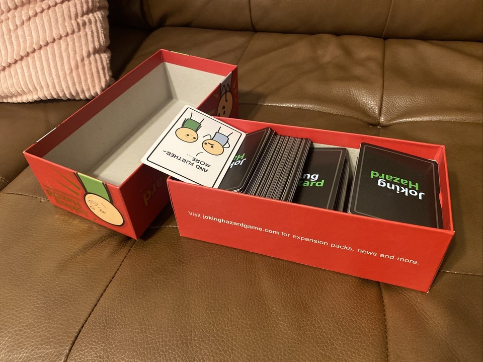 Joking Hazard Kickstarter Shiny Red Box Edition | eBay