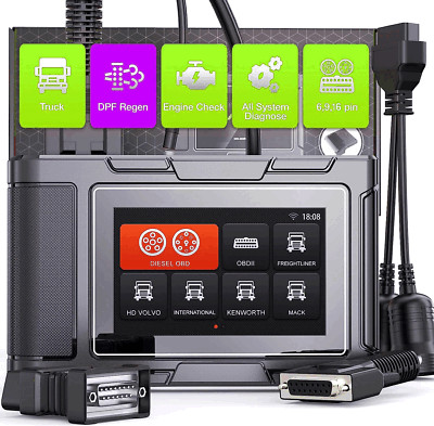 HD Truck OBD Scan Tool for Freightliner Kenworth Peterbilt ...