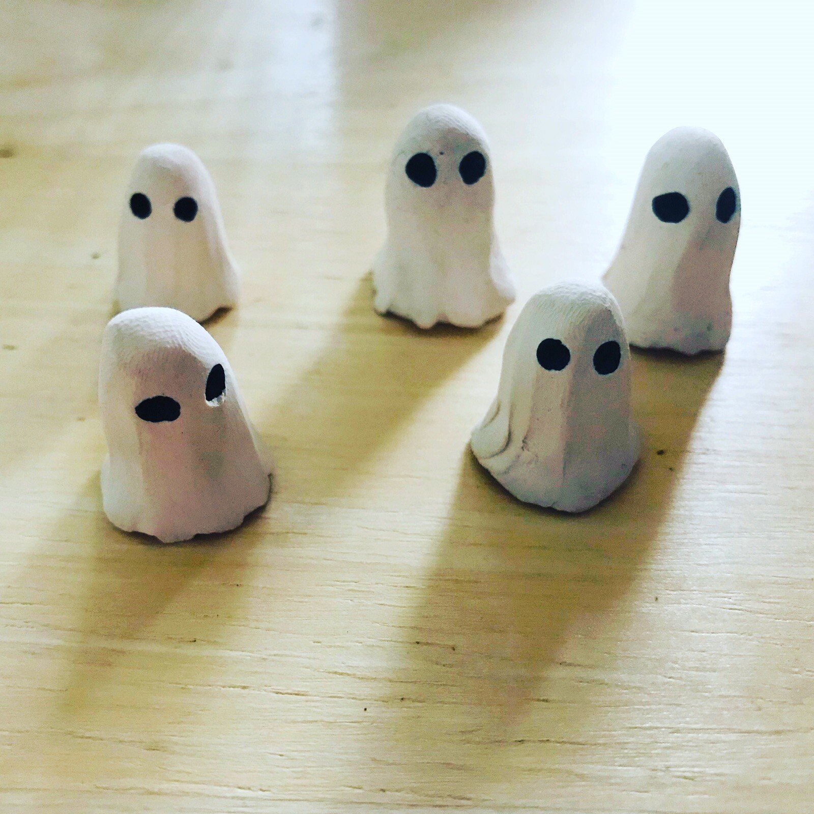 Miniature Clay Ghosts | eBay UK