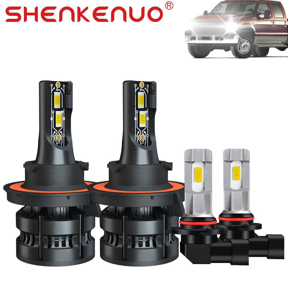 For Chevrolet HHR 2006-11 6000K LED Headlight Hi/Lo+Fog Light 4 Bulbs ...