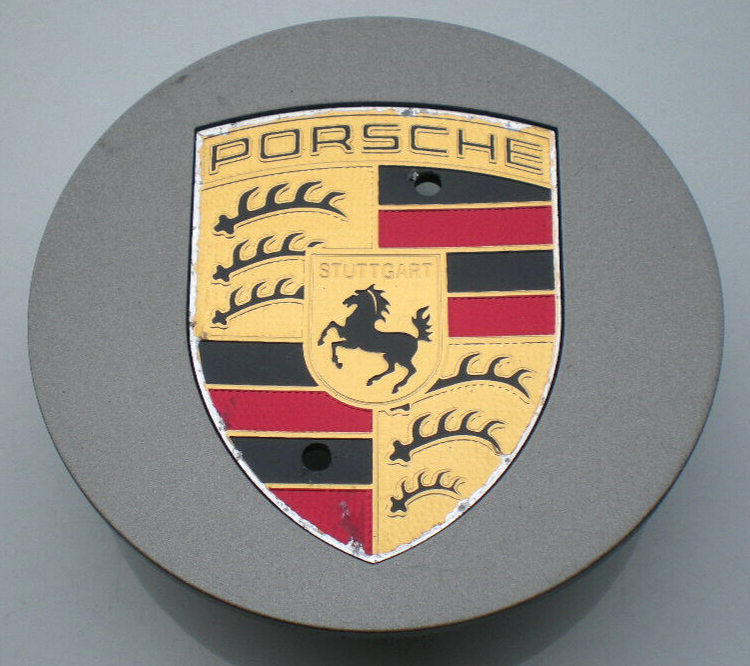 Porsche Cayman Boxster Cayenne 911 OEM Center Cap P/N 9P1 601 147 A 0C6 ...