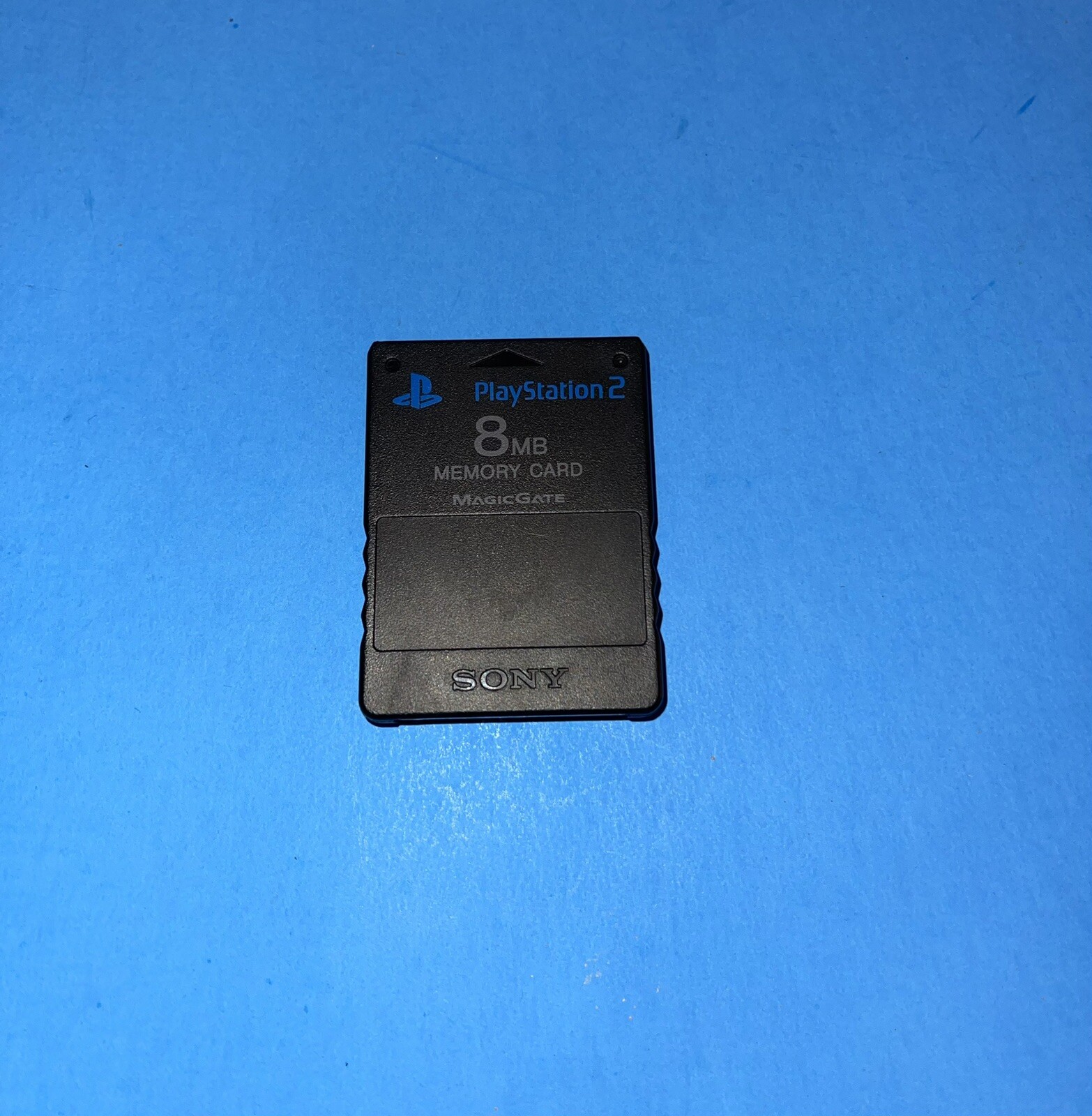 OEM Black Sony Playstation 2 PS2 Original MagicGate 8mb Memory Card ...