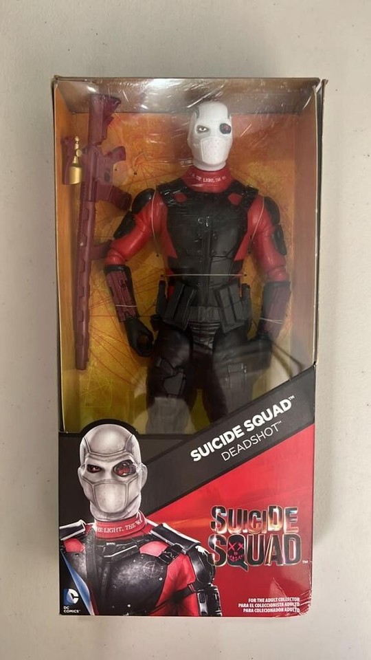 DEADSHOT Suicide Squad | DVH00 | DC Comics Multiverse Mattel 12 Inch ...