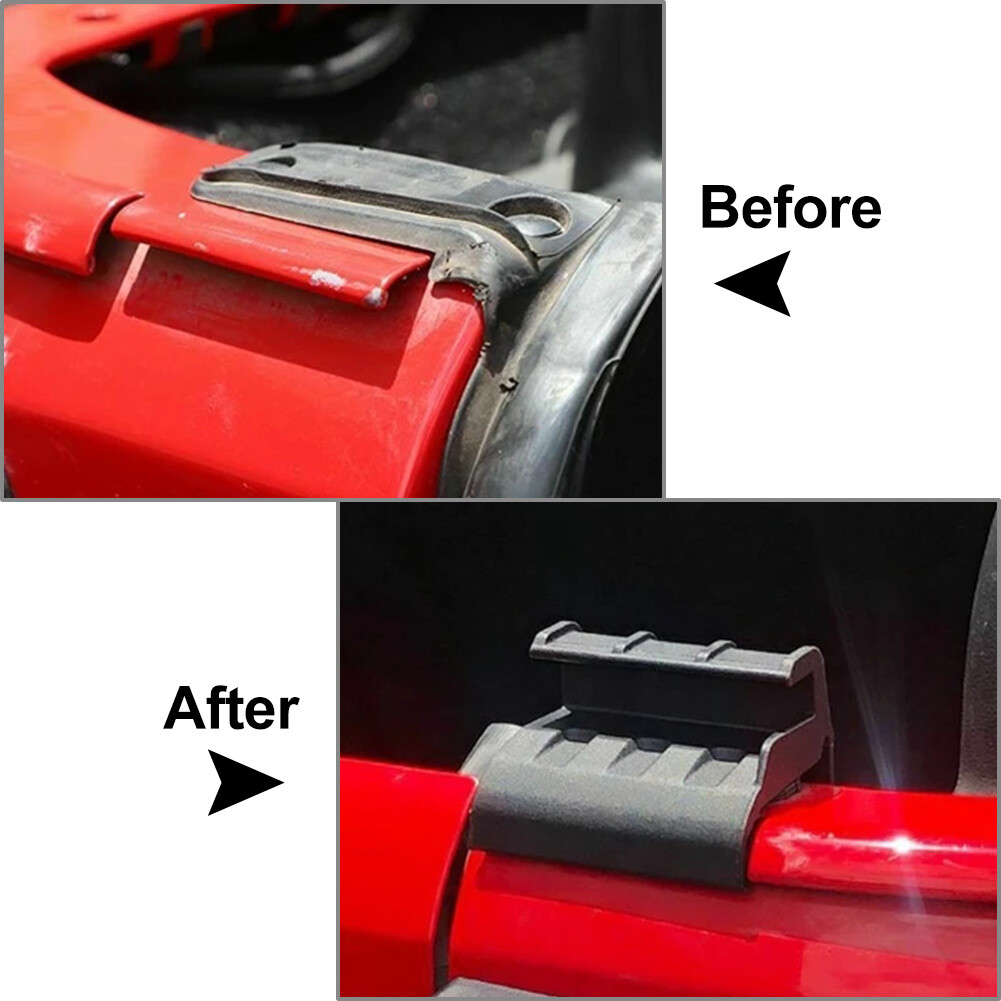 Rear Window Soft Top Retainers Clips For Jeep Wrangler JK 2007-2017 ...