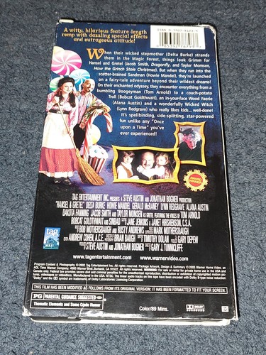 Hansel And Gretel VHS Howie Mandel Bizarre Brothers Grimm Fantasy Warner Bros | eBay
