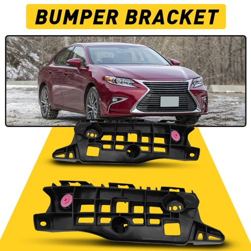 2PCS FRONT BUMPER SUPPORT RETAINER BRACKETS FOR 2013-2018 LEXUS ES350 ...