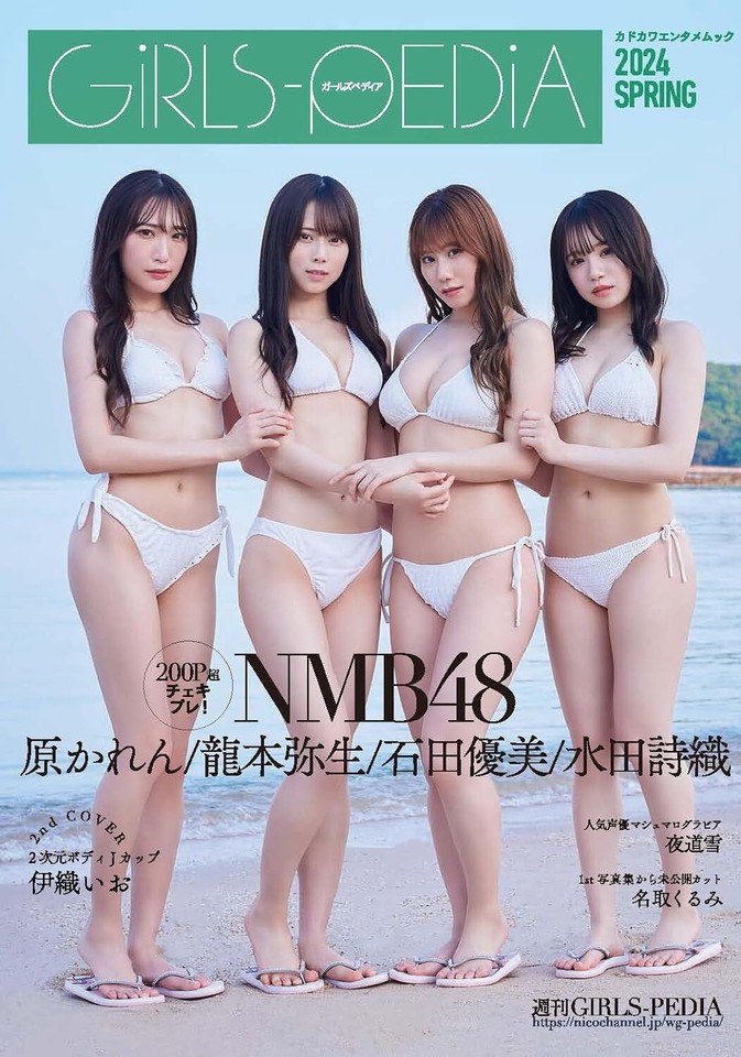 GIRLS-PEDIA Spring 2024 NMB48 Japanese Bikini Model Photo Book | eBay