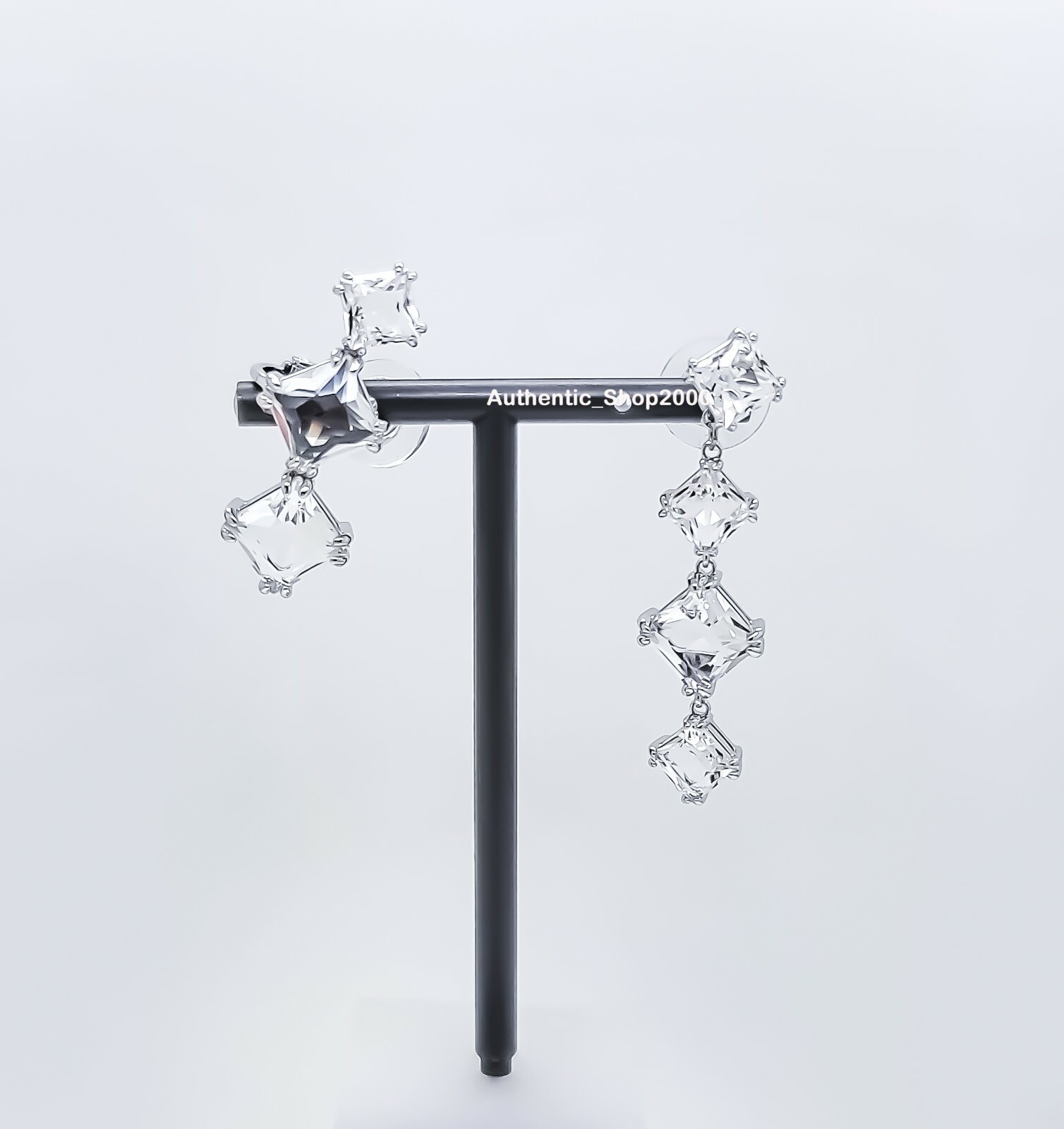 NEW SWAROVSKI Crystal Asymmetrical Millenia Ear Cuff, Stud Earrings ...
