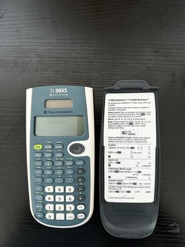 New Texas Instruments TI-30XS MultiView Scientific Calculator Blue ...