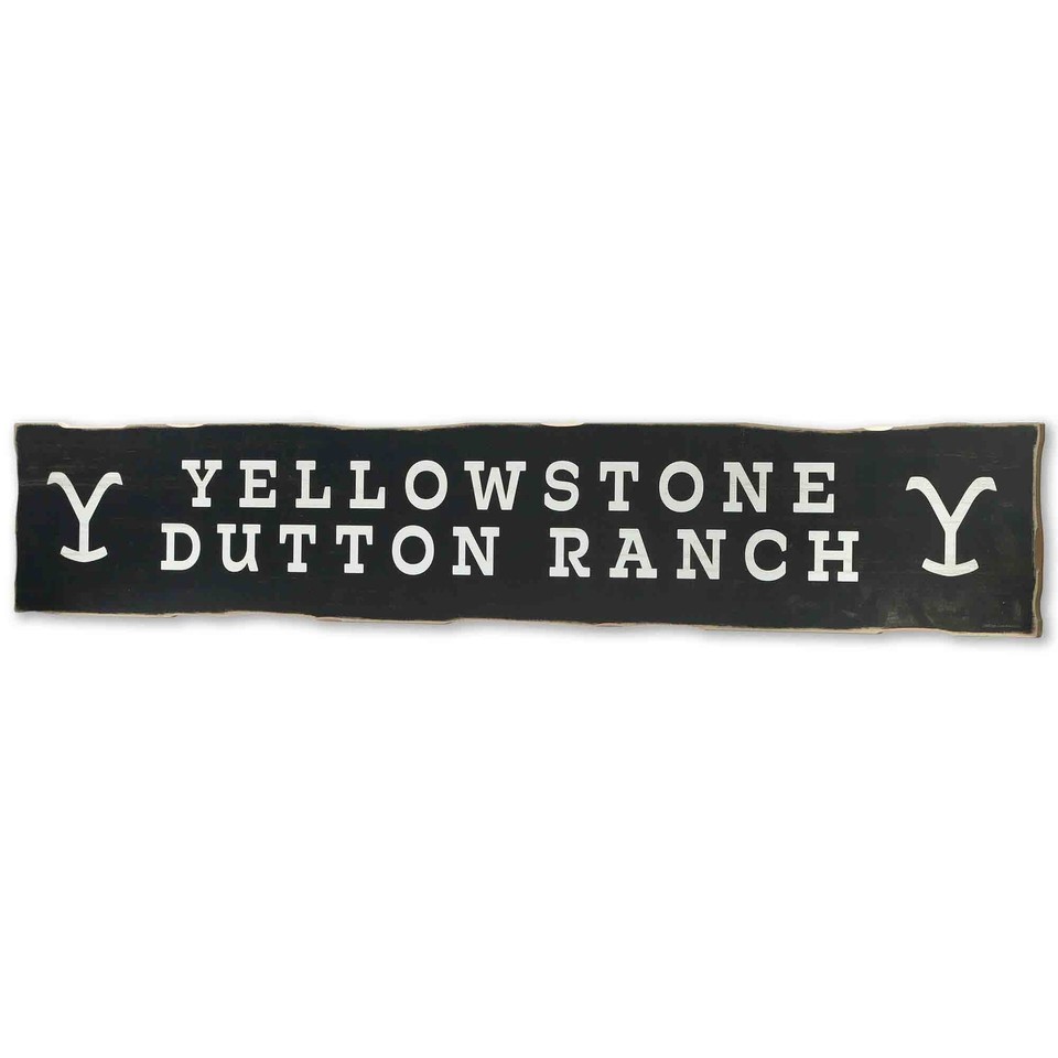 Yellowstone TV Show Dutton Ranch Horizontal Wood Wall Decor - Large ...