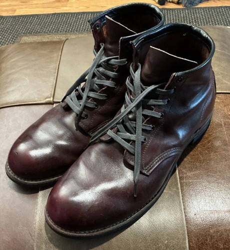 Red Wing 9011 Beckman Round Toe Boots Heritage Black Cherry Made In USA ...