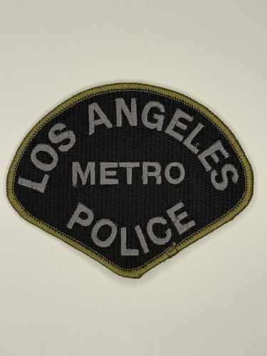 Los Angeles California Police Department Metro Patch | eBay