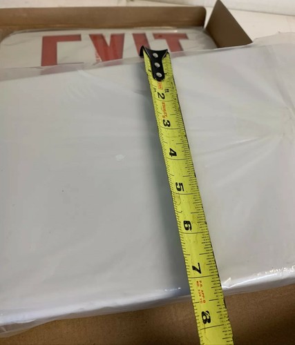 NIB LITHONIA LIGHTING EXR LED EL M6 EXIT SIGN (LOT OF 2) FAST SHIPPING ...