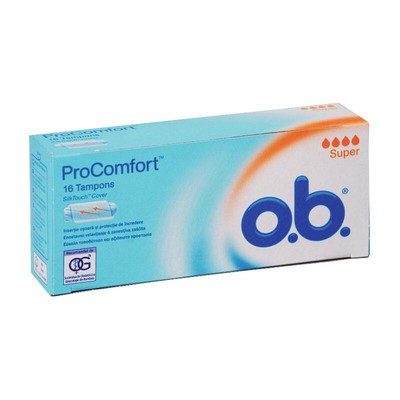 Tampons OB ProComfort Super Medium/High Flow 16 Pieces | eBay