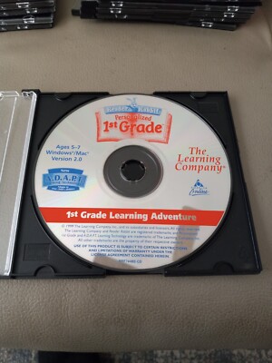 CHILDREN'S LEARNING SOFTWARE - 1st Grade Learning Adventure | eBay