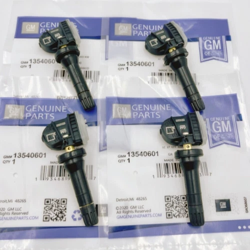 4PCS Genuine OEM 13540604 TPMS Tire Pressure Monitoring Sensor For ...