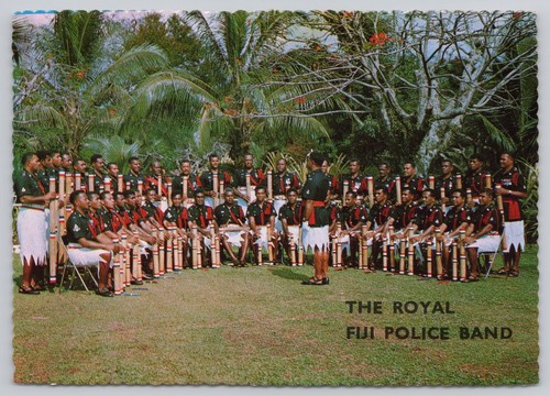 Suva Fiji, Royal Fiji Police Band, Vintage Postcard | eBay