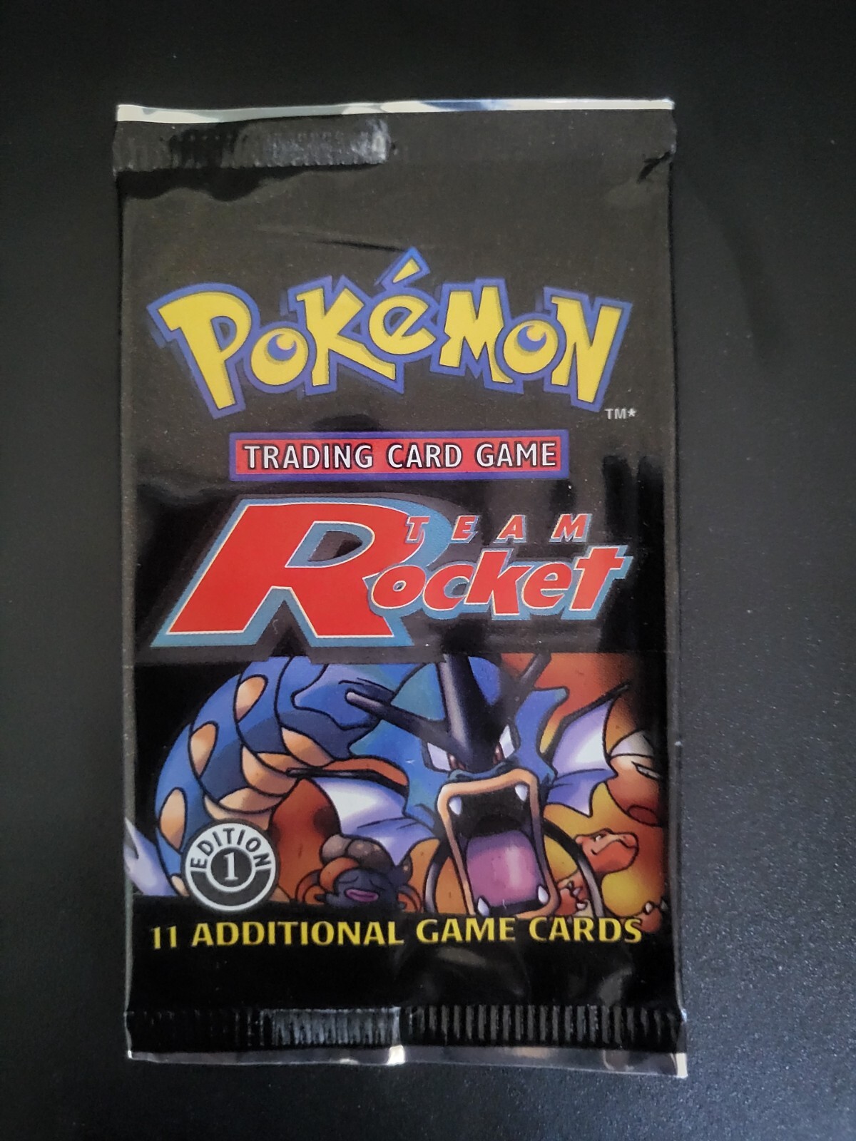 Pokémon TCG Team Rocket 1st Edition Booster Wrapper/Box Top - Choose ...