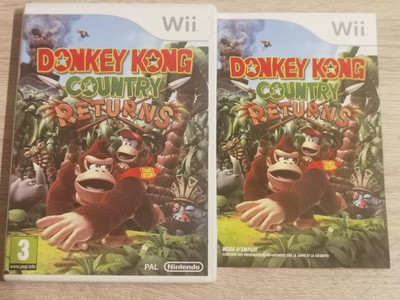 DONKEY KONG COUNTRY RETURNS WII WII U WIIU | eBay