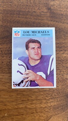1966 Philadelphia Set-Break # 20 Lou Michaels EX-EXMINT | eBay
