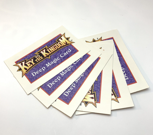 Vintage Key to the Kingdom Board Game 6 Deep Magic Cards Replacement ...