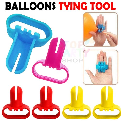 3X Easy To Use Knot Tying Tool for Latex Balloons Quick Knotter Party ...