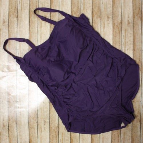 Magisculpt One Piece Tummy Control Swimsuit Swim Womens Plus US 24 UK ...