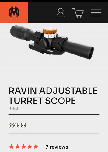 Ravin Adjustable Turret Crossbow Scope NEW other | eBay