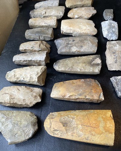 Lot of 20 Danish Neolithic Flint Axes, Polished & Flaked 5000-3000 BC ...