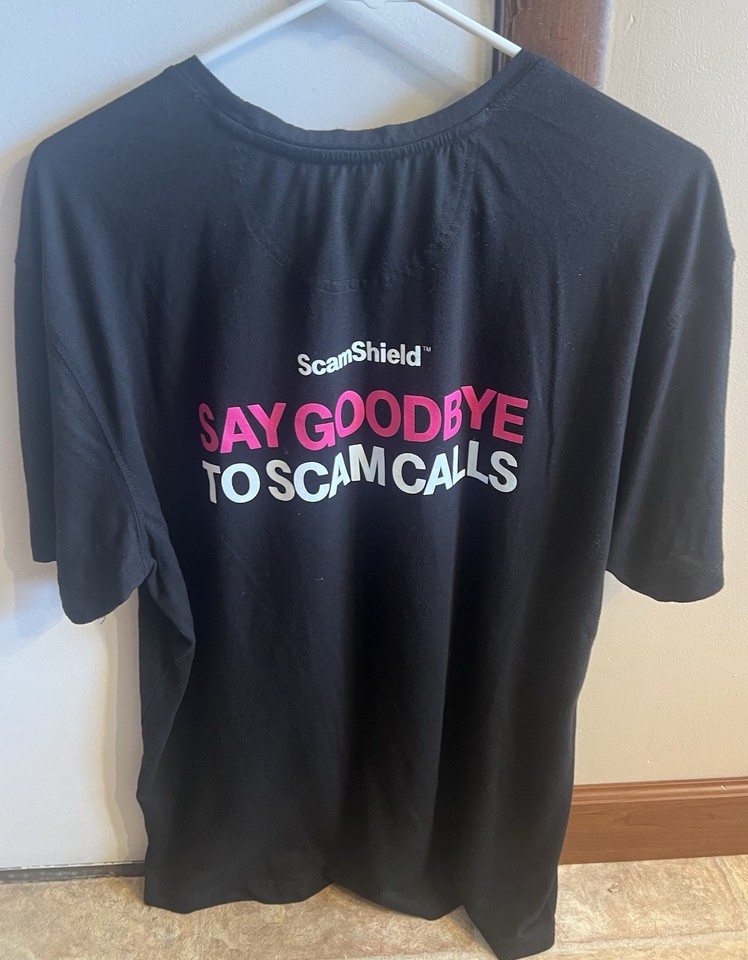 T-Mobile Uniform Retail Ready T-Shirt Scam Shield - Men’s Large | eBay