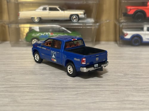 Auto World 1/64 2023 RAM Longhorn Laramine Blue Rodeo Limited 4x4 Mint ...