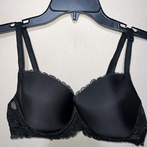 Victoria’s Secret Dream Angels Lined Demi Underwire Bra 38C Black VS | eBay