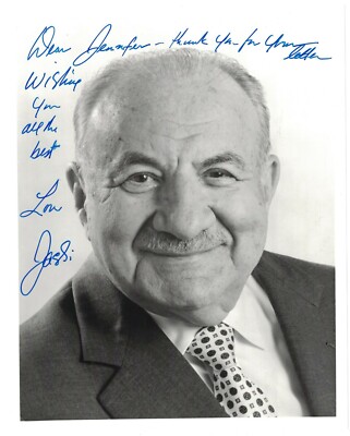 LOU JACOBI Autographed 8X10 Irma la Douce I.Q. Diary Of Anne Frank Dean ...