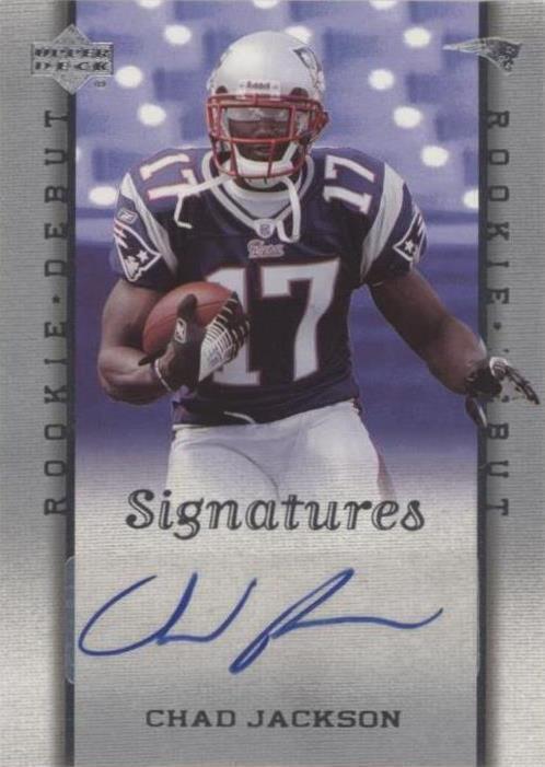 2006 Upper Deck Rookie Debut - Signatures Chad Jackson #212 (AU, RC ...