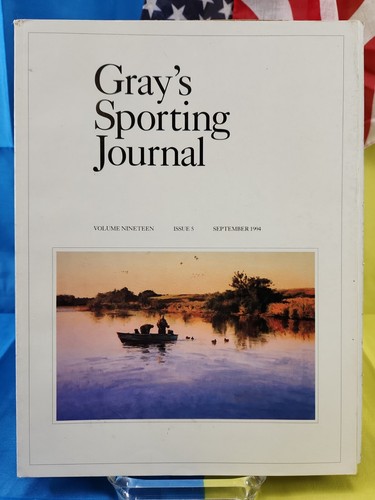 Gray's Sporting Journal Magazine Volume 19 Issue 5 September 1994 FREE ...