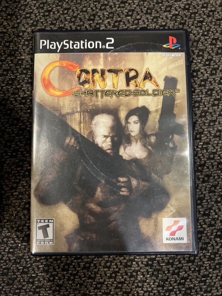 Contra: Shattered Soldier (Sony PlayStation 2, 2002) PS2 Complete CIB ...