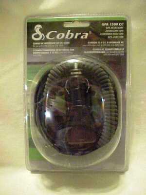 COBRA COMBO PC INTERFACE/12V DC CORD GPA 1500 CC FOR GPS 500 AND 1000 ...