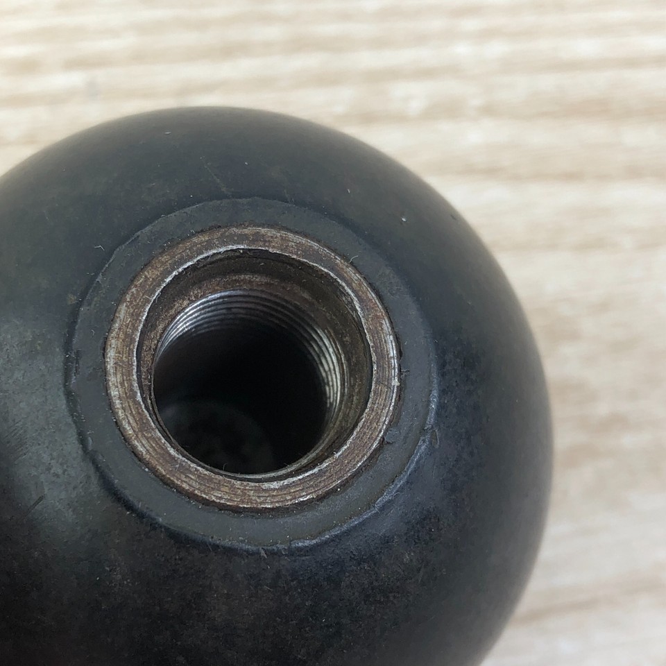 Black Gear Shift Knob Handle Ball Accessory Necker Knob Manual Floor ...